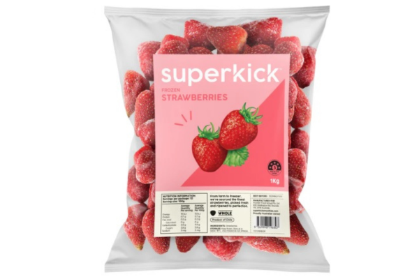 Frozen Strawberries (1kg) - Food Warehouse AU