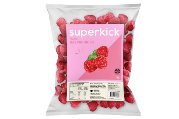 Frozen Raspberries (1kg) - Food Warehouse AU